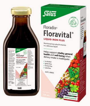 Floradix Floravital Liquid Iron Plus (250ml, 500ml)
